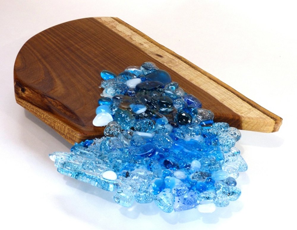 Ebb And Flow - Vitreus Art - fused glass art