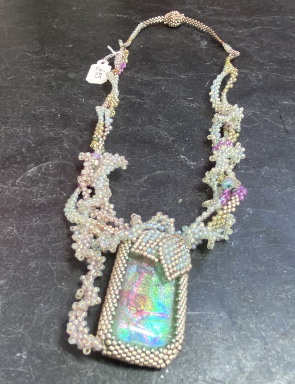 Jo Cross - Fused Glass and freeform bead jewellery at Vitreus Art